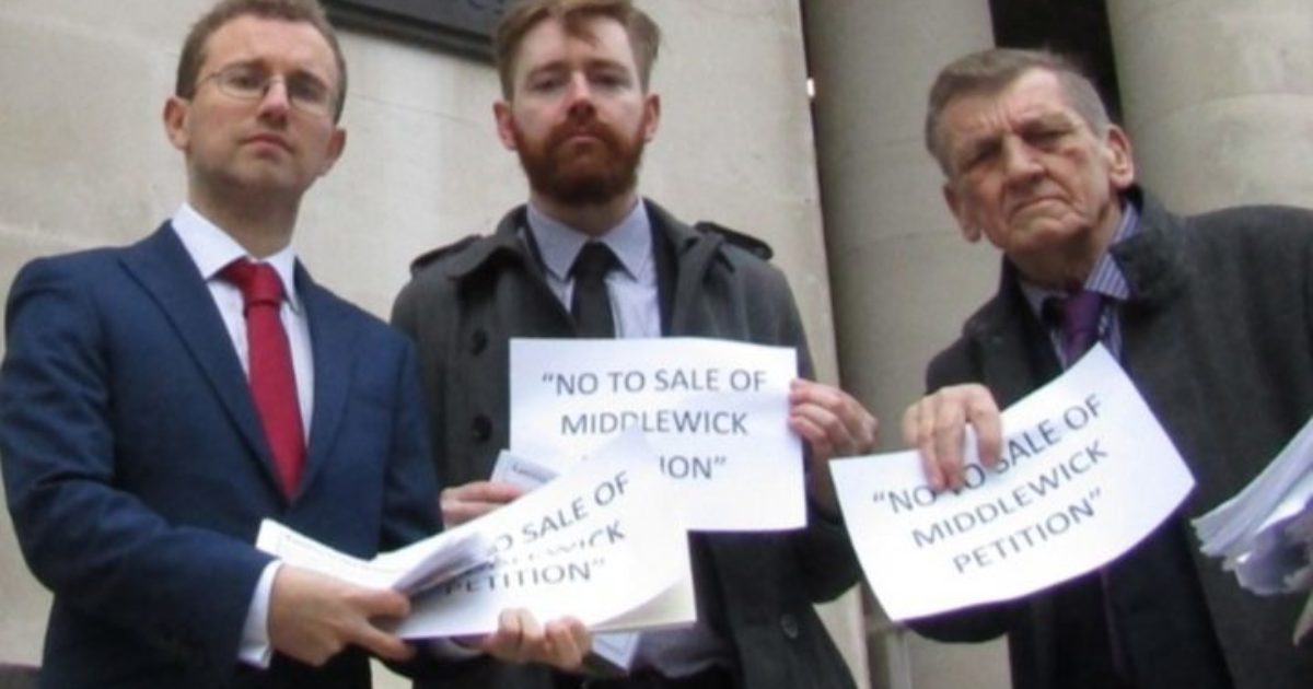 Calling on Ministry of Defence on Middlewick - Councillor Dave Harris